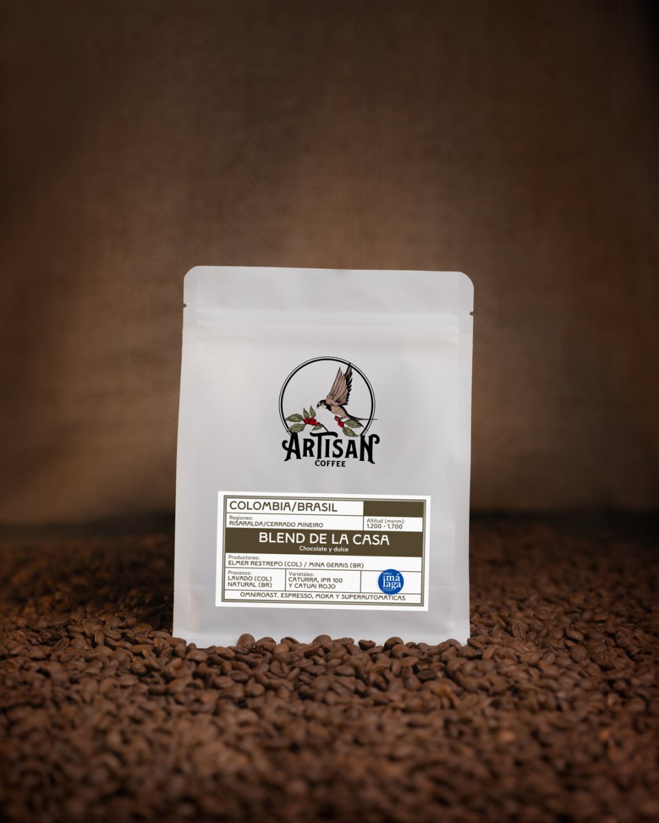 Artisan Blend. Coffee from Colombia and Brazil. Special for espresso, – Artisancoffee