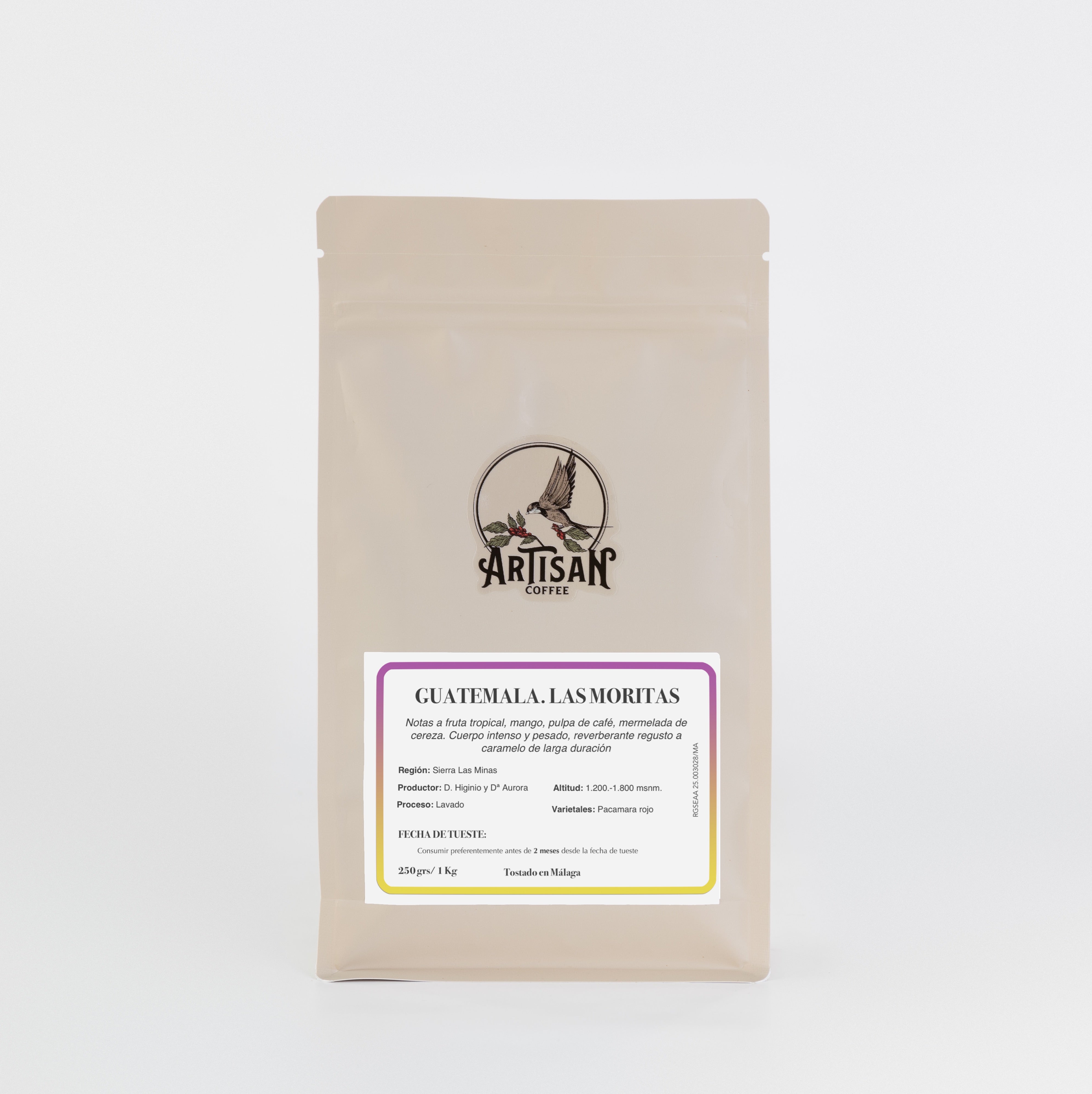 Las Moritas. Café de Guatemala. Pacamara rojo. Tostado en Málaga ...